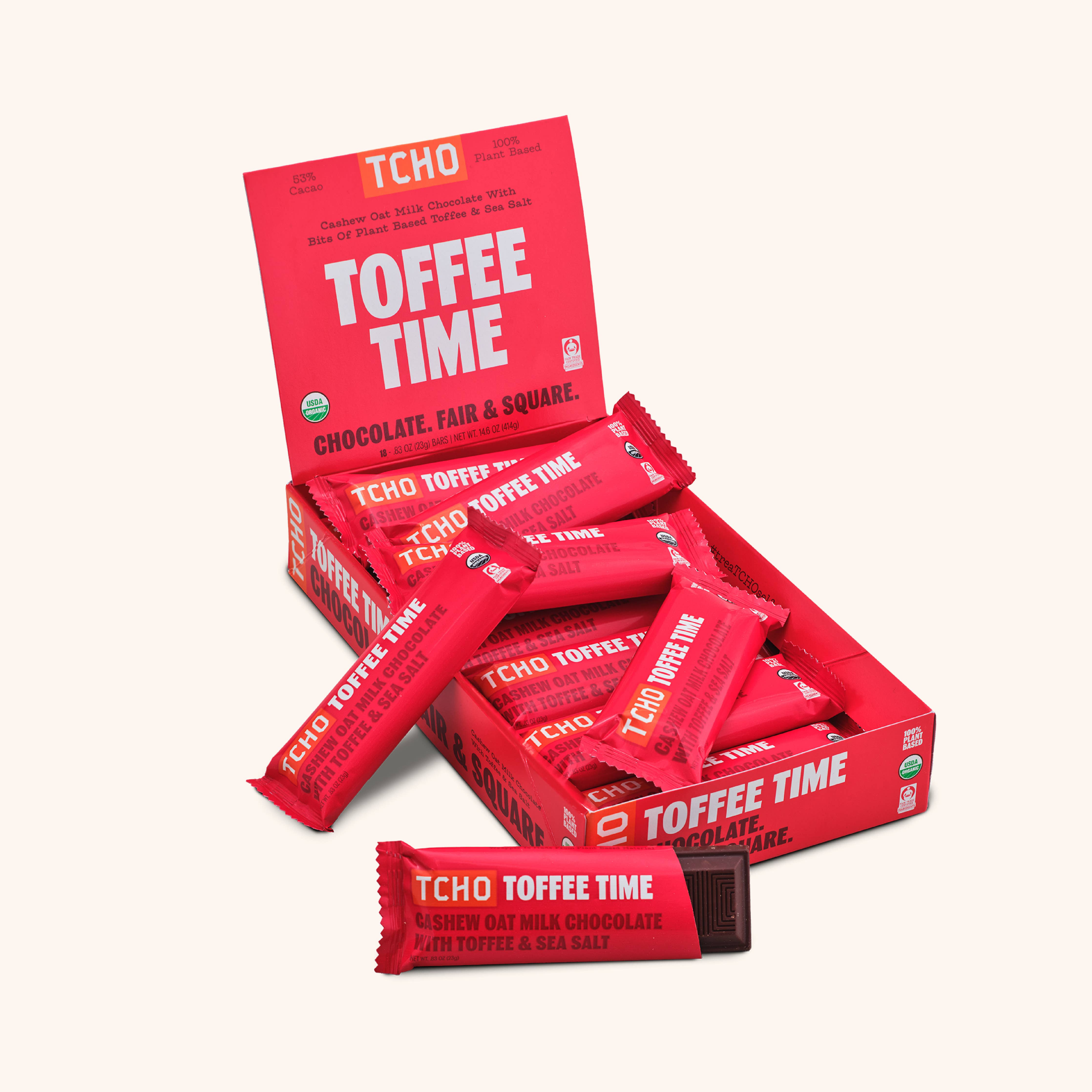 TCHO - Toffee Time Single – Food Fight! Grocery